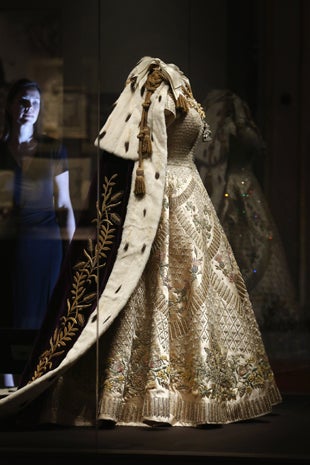 Queen Elizabeth II's coronation regalia