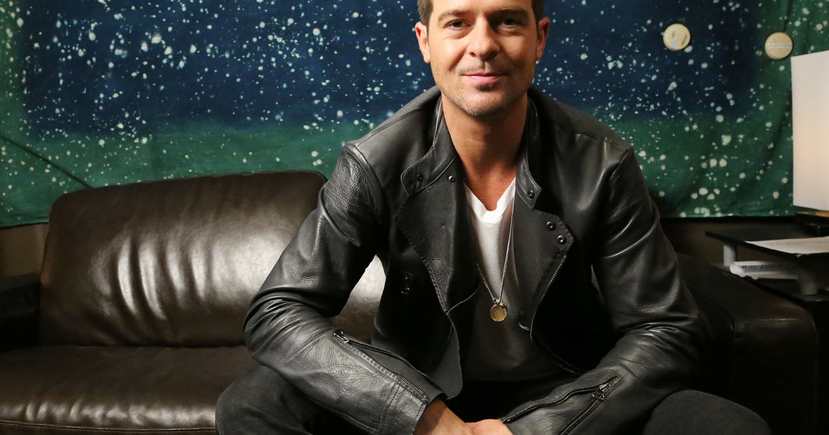 Marvin Gaye's family sues Robin Thicke over "Blurred Lines" - CBS News