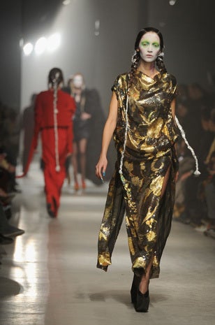 Punk stylist Vivienne Westwood