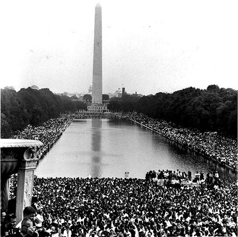 Rare photos of the March on Washington for Jobs and Freedom from 1963