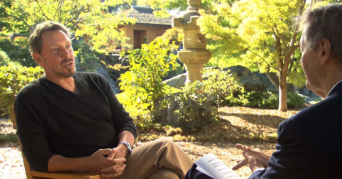 Tech tycoon Larry Ellison on NSA surveillance - CBS News