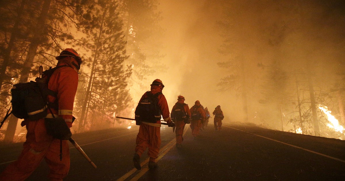 Yosemite fire "poses every challenge there can be" - CBS News