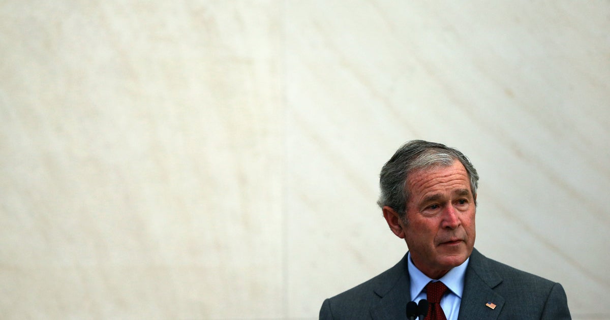 George W. Bush "not a fan" of Syrian President Bashar al Assad - CBS News
