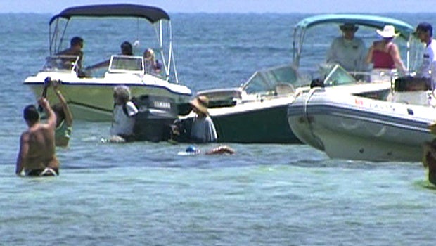 Diana Nyad completes historic swim from Cuba to Florida - CBS News
