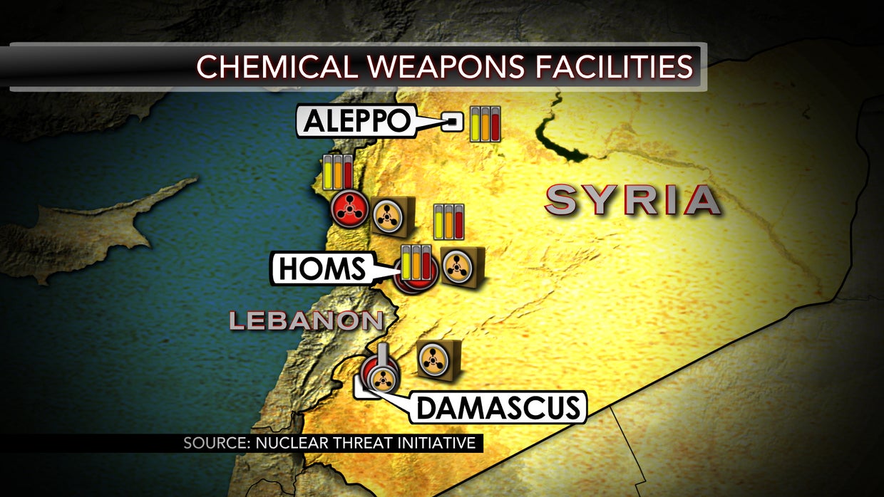 The problem with destroying chemical weapons - CBS News