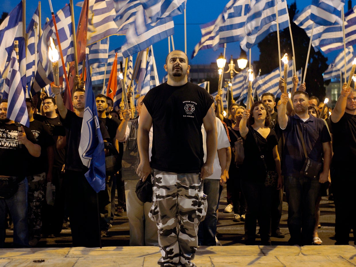 Greece raids office of far-right Golden Dawn party after member stabs ...