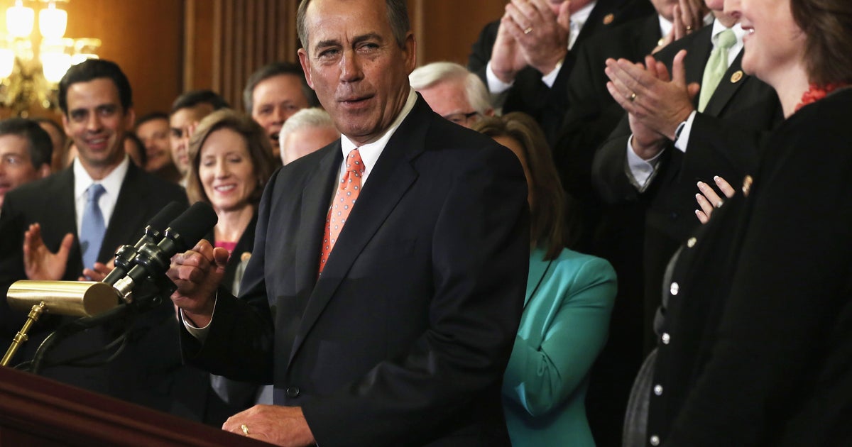 House passes bill funding government, defunding Obamacare - CBS News