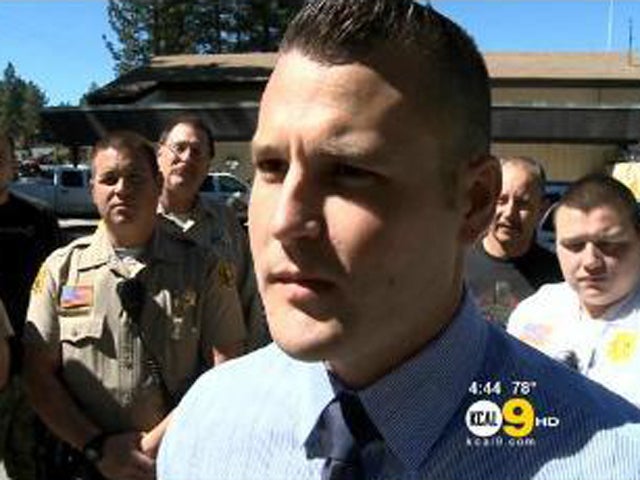 Alex Collins, deputy shot by ex-L.A. cop Christopher Dorner, returns to ...