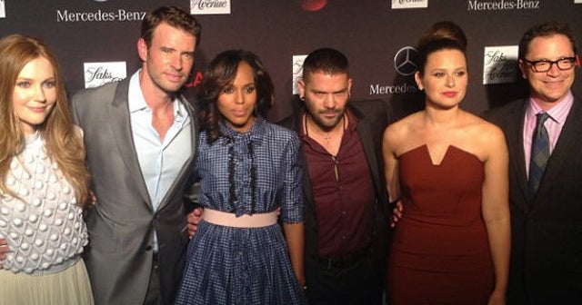 "Scandal" cast gets mannequin treatment at Saks - CBS News
