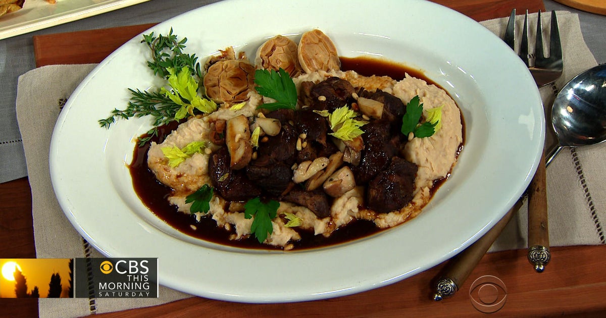 THE Dish: Chef Frank Stitt's lamb shoulder with porcini - CBS News