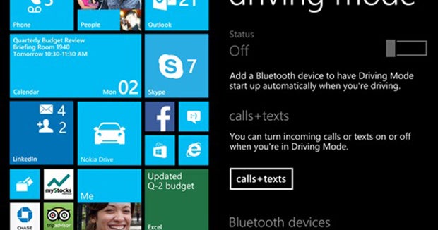 Microsoft's phone update to feature driving mode, large screen support ...