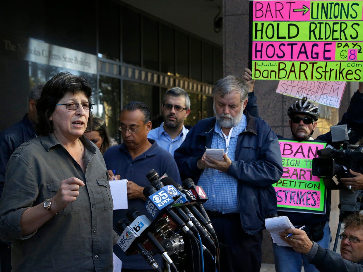 BART workers go on strike after negotiations between 2 main unions and ...