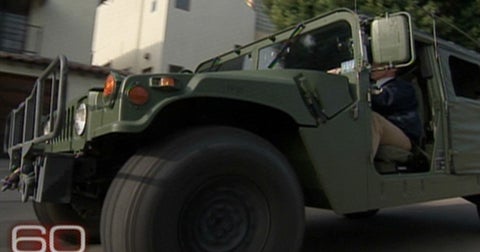 Arnold's "Green" Humvee - CBS News