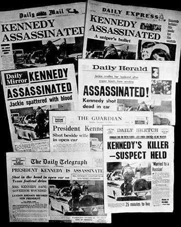 JFK assassination: World reaction