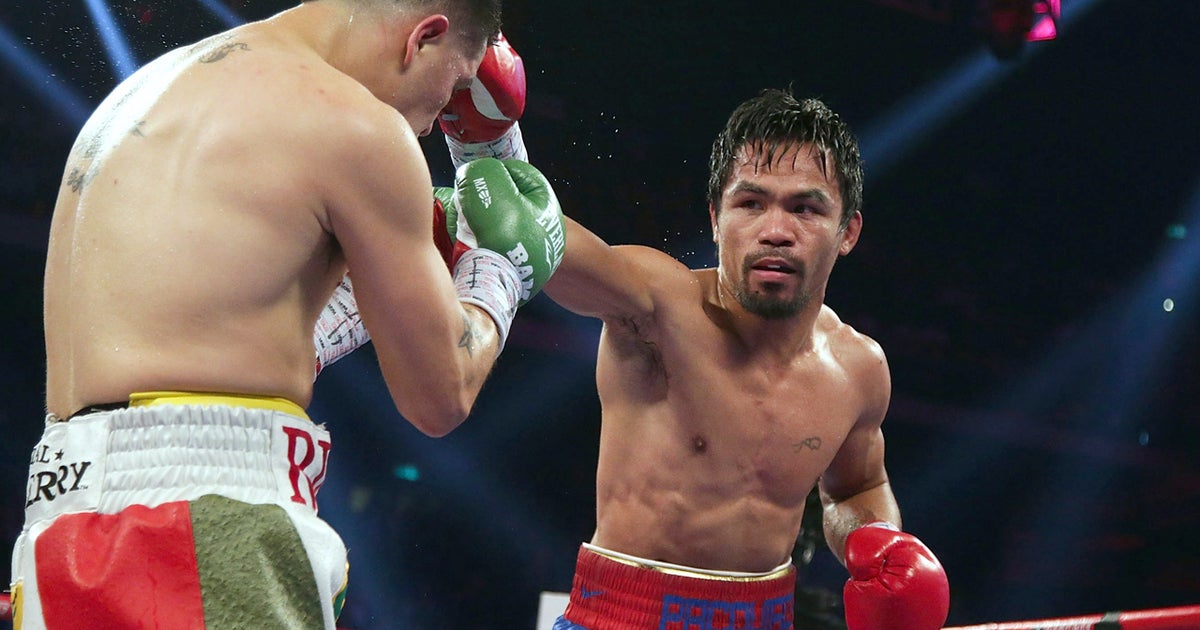 Pacquiao vs. Rios: Manny Pacquiao dominant, wins unanimous decision ...