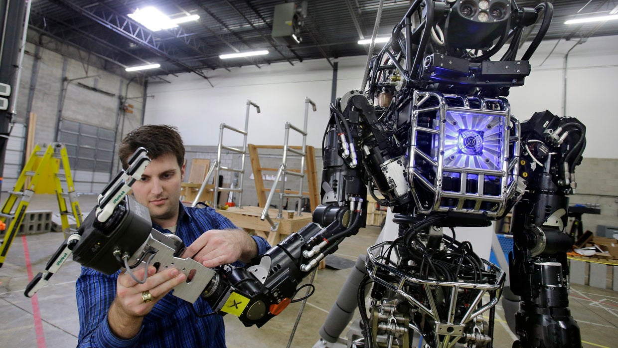 A sense of touch makes robots more 'human' - CBS News