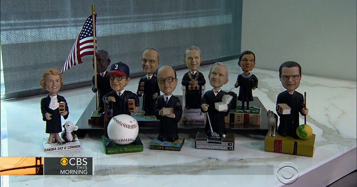 Supreme Court bobbleheads a mini history lesson - CBS News