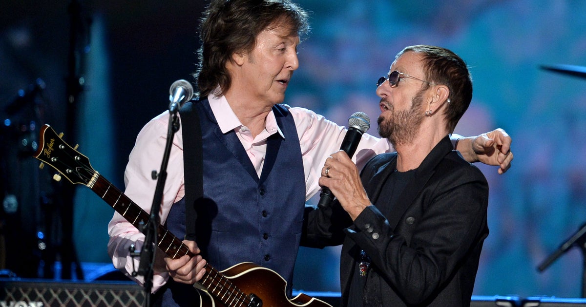 Stars salute The Beatles at Grammys tribute