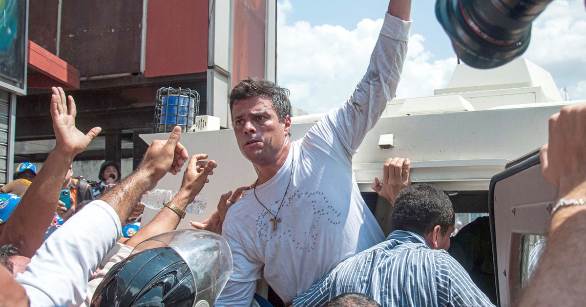 Venezuelan opposition leader convicted and sentenced - CBS News
