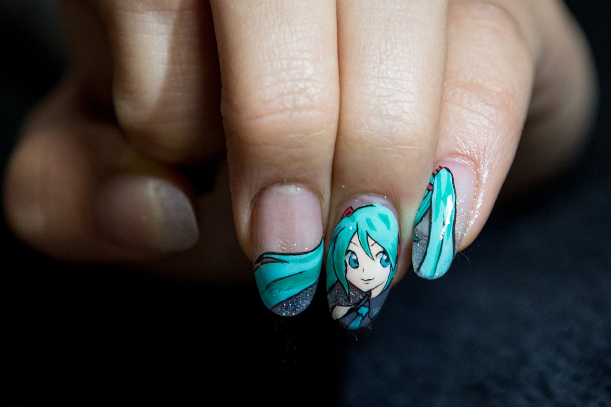 Anime art nails it