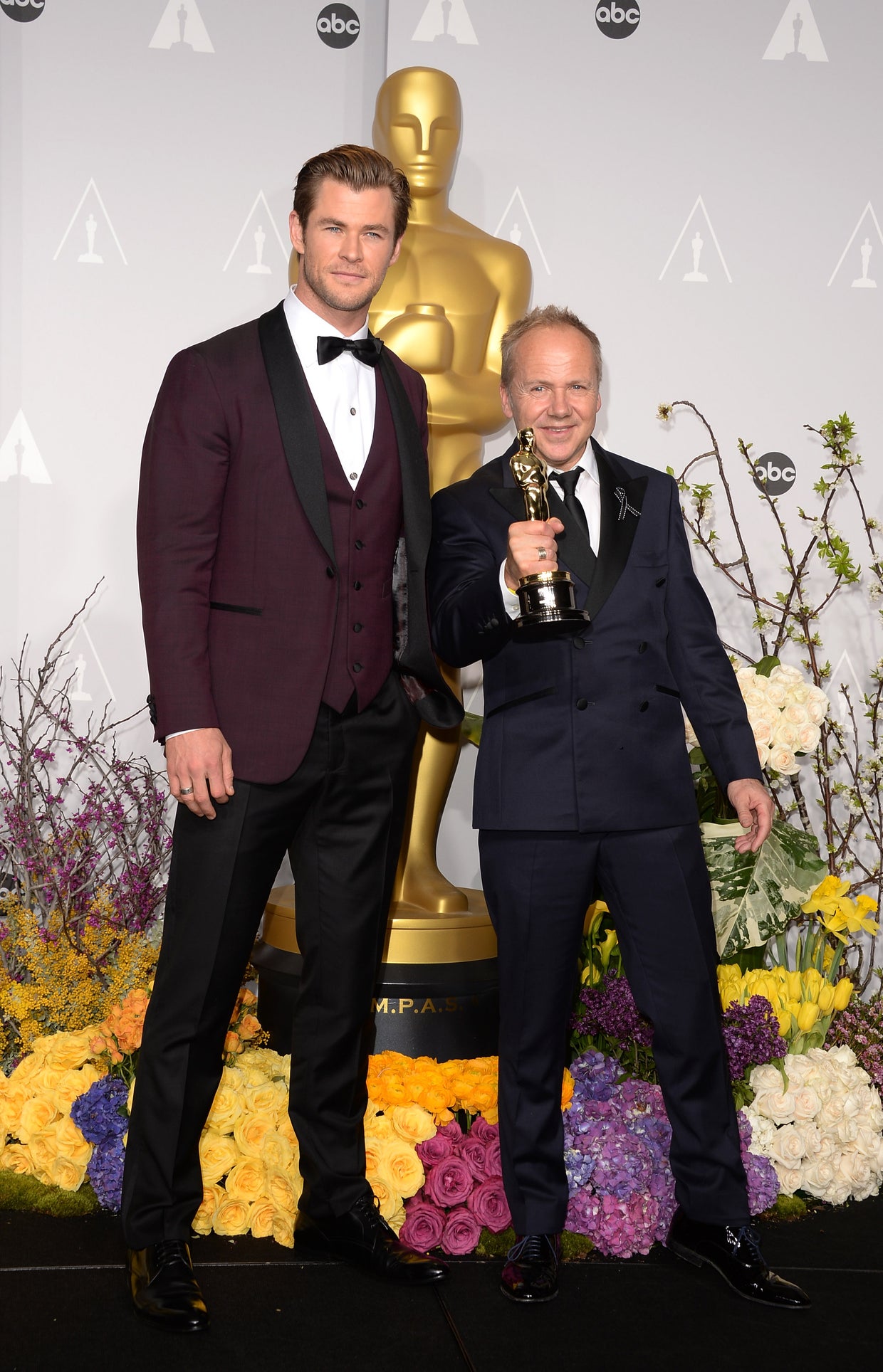 Oscars 2014 backstage