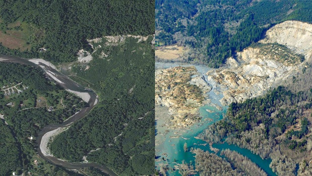 Unofficial death toll climbs to 24 in Washington state mudslide - CBS News