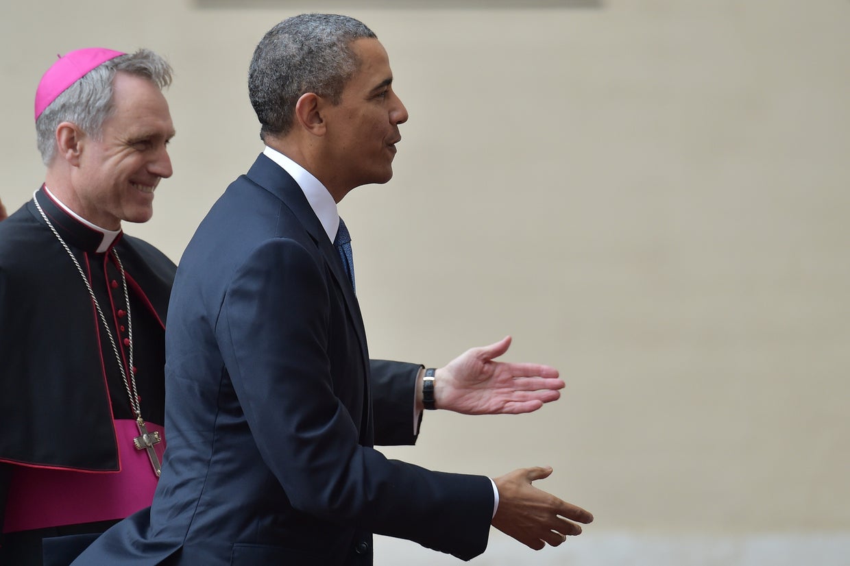 President Obama meets Pope Francis