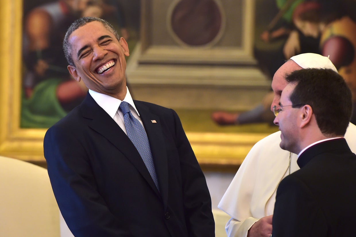 President Obama meets Pope Francis