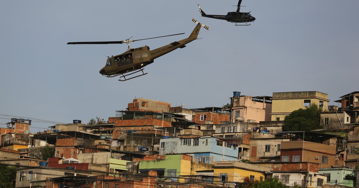 Brazilian security forces raid Rio slums ahead of World Cup