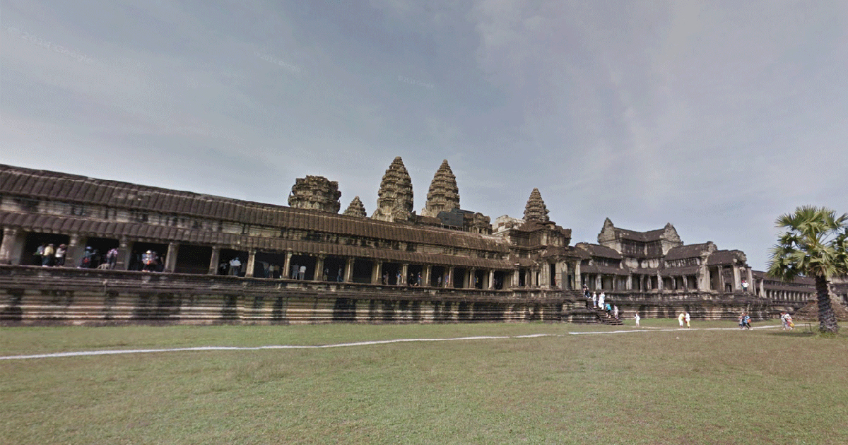 Cambodia's Angkor temples added to Street View - CBS News