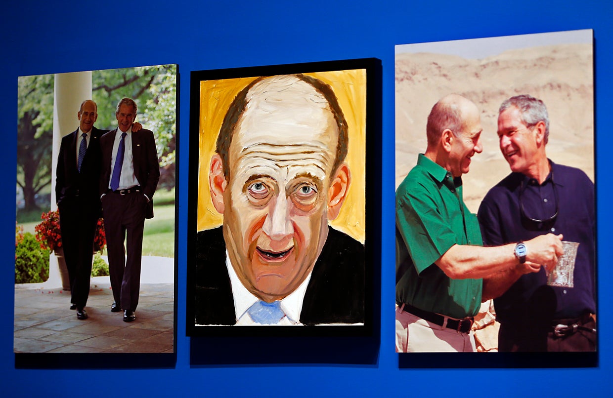 George W. Bush paints world leaders