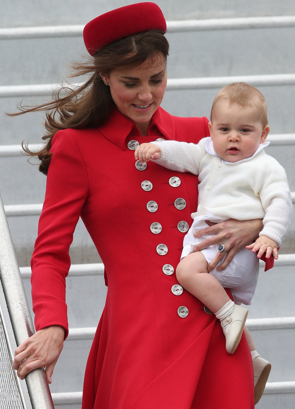 Prince William, Kate and Prince George in New Zealand