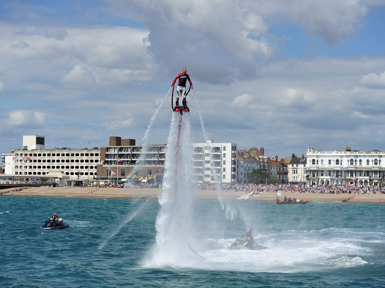 Jet packs in flight and fiction