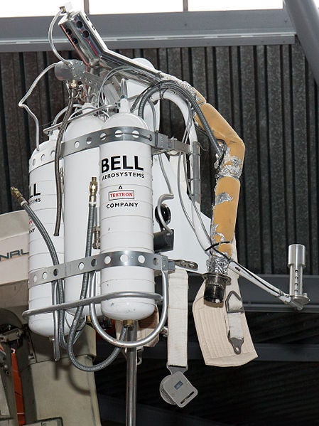 Jet packs in flight and fiction