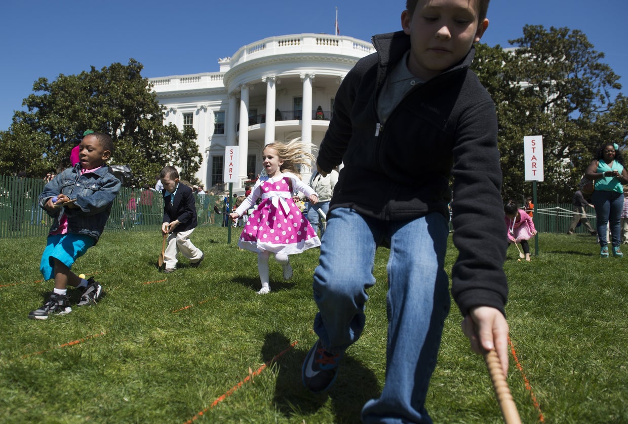 Easter egg roll at the white house