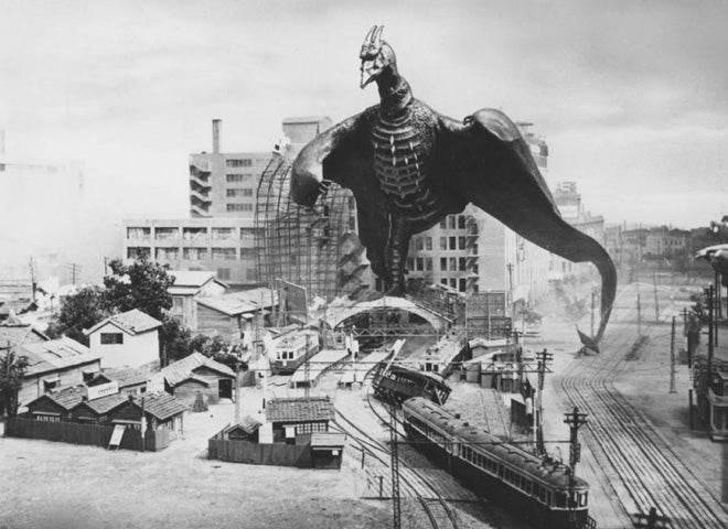 Giant movie monsters