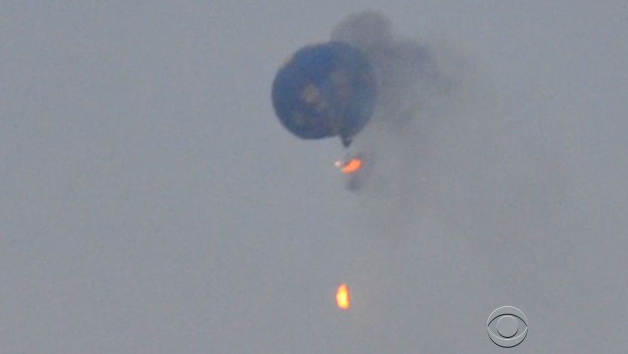 Body of third victim recovered after hot air balloon crash - CBS News