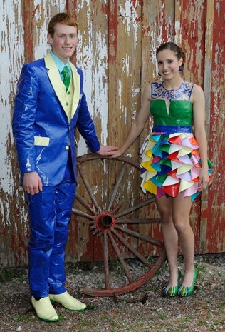 Duct tape fashions