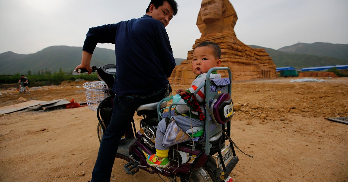 Chinese create replica of the great sphinx of Giza