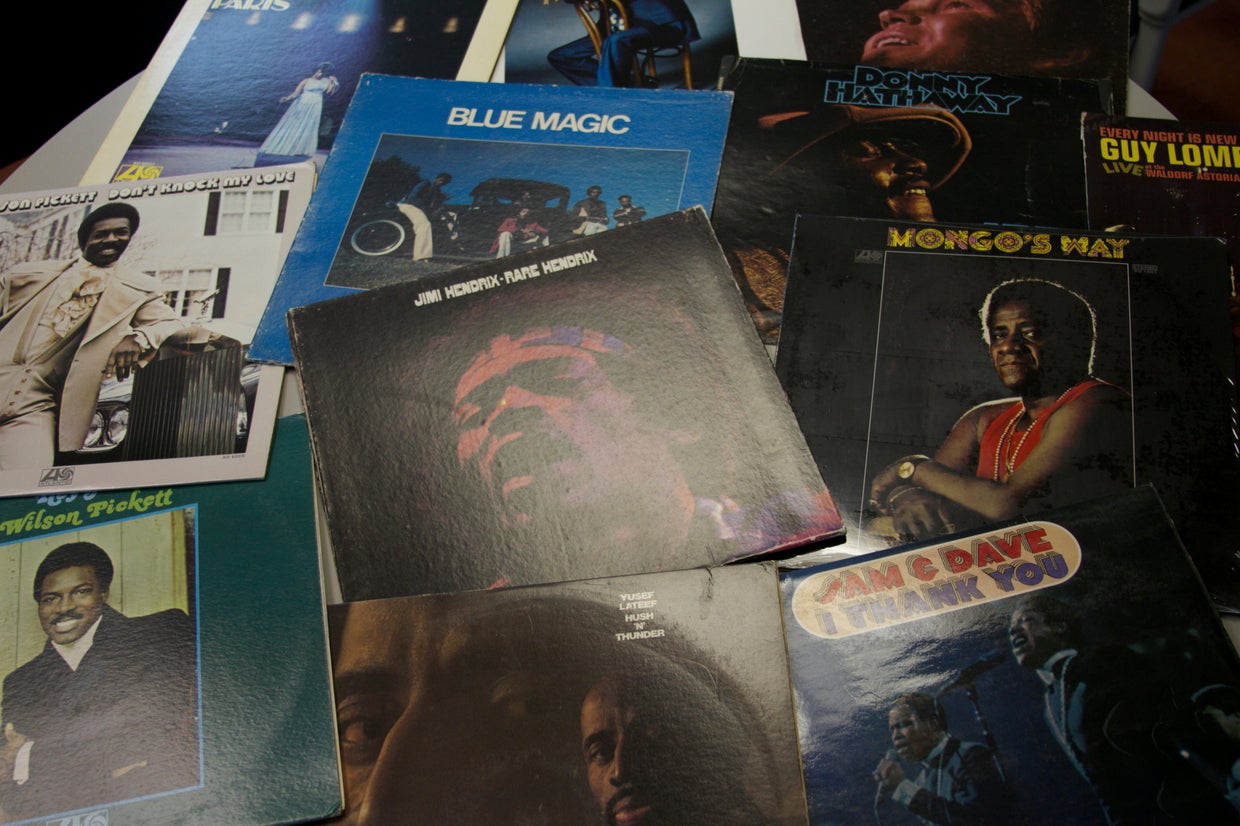 Photographer remasters iconic album cover art - CBS News