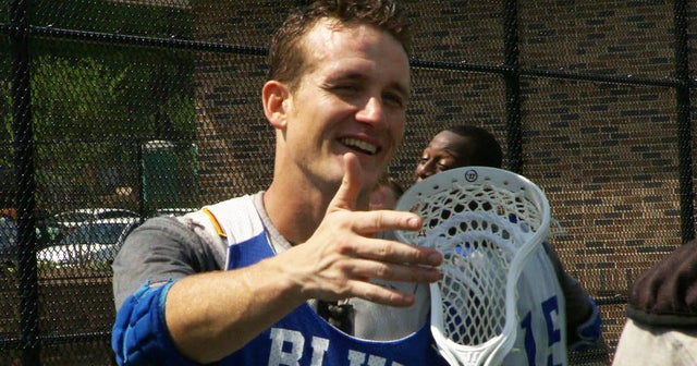 Casey Carroll, Army veteran, Duke lacrosse player, salutes veteran ...