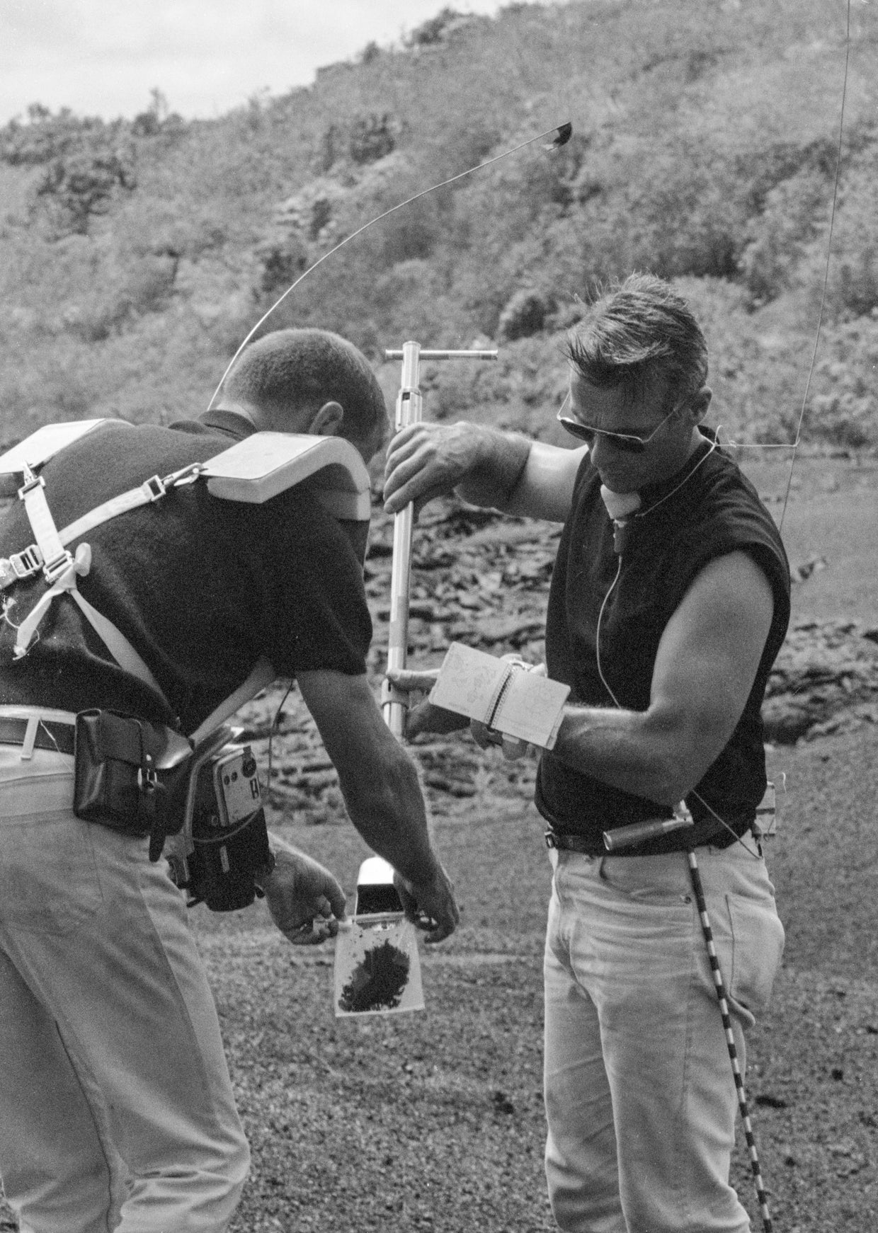 Rare NASA photos of Apollo astronauts training in Hawaii