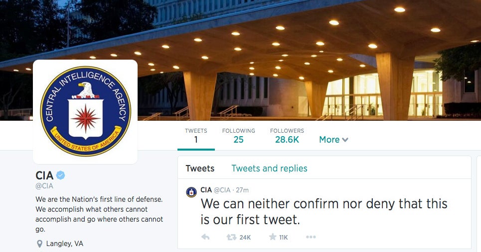 The CIA joins Twitter and Facebook - CBS News