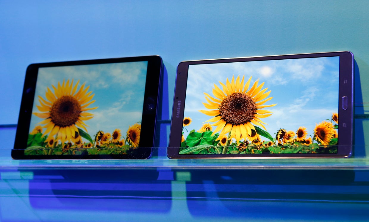 Samsung Galaxy Tab S tablets feature vivid AMOLED display - CBS News