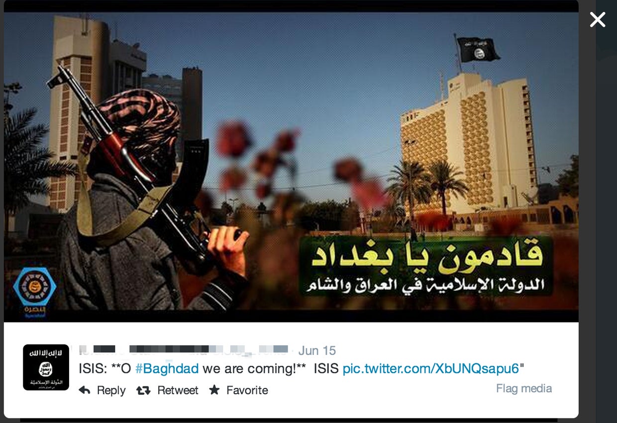 Jihadists on the move in Iraq with weapons, hashtags - CBS News
