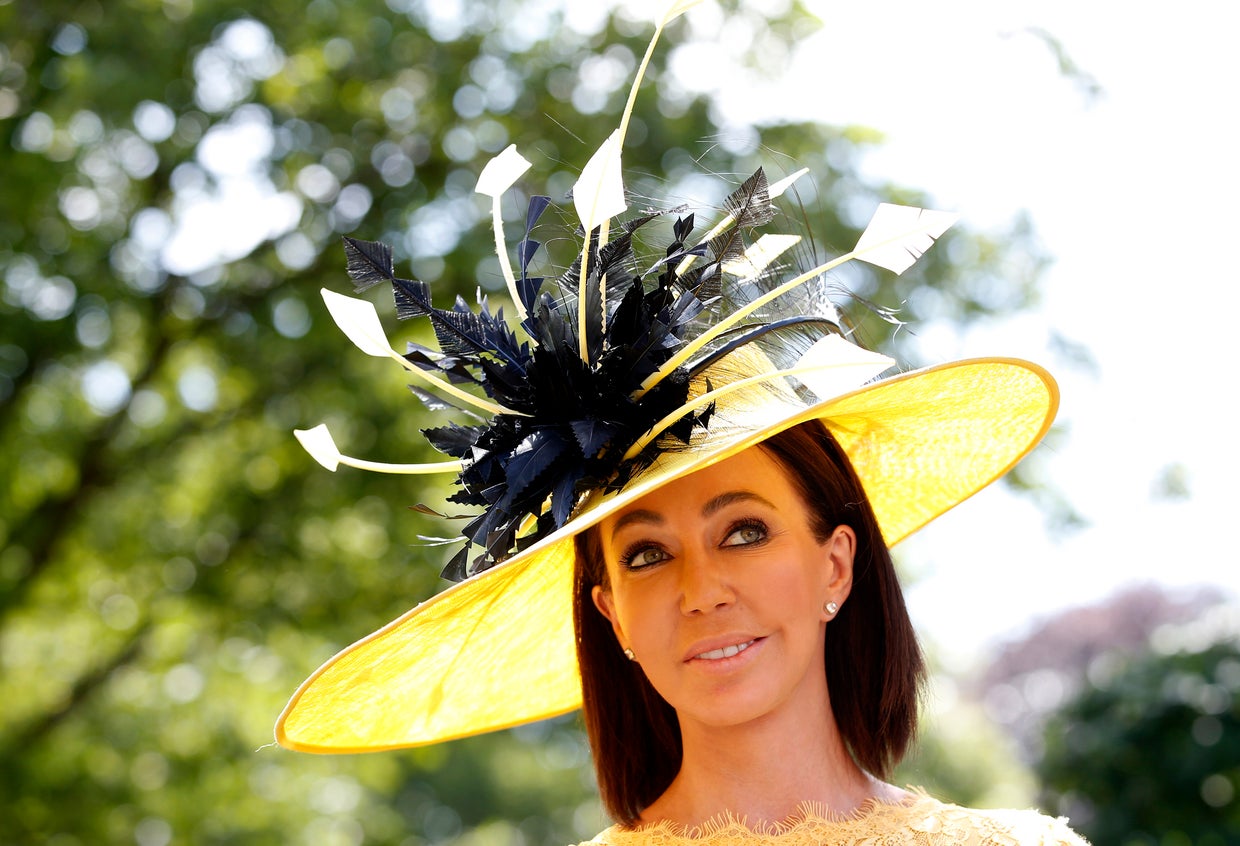 Ornate hats at the Royal Ascot horse race