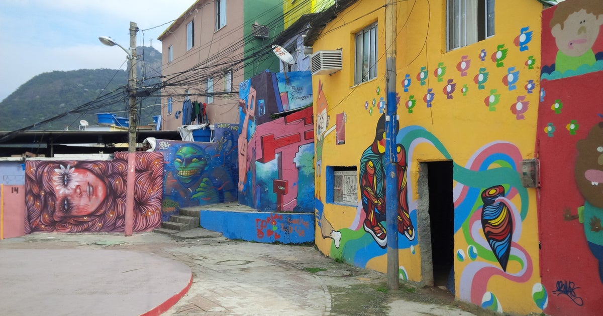World Cup 2014: Rio De Janeiro street art graffiti scene thriving - CBS ...