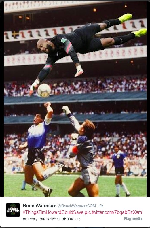 Things Tim Howard could save
