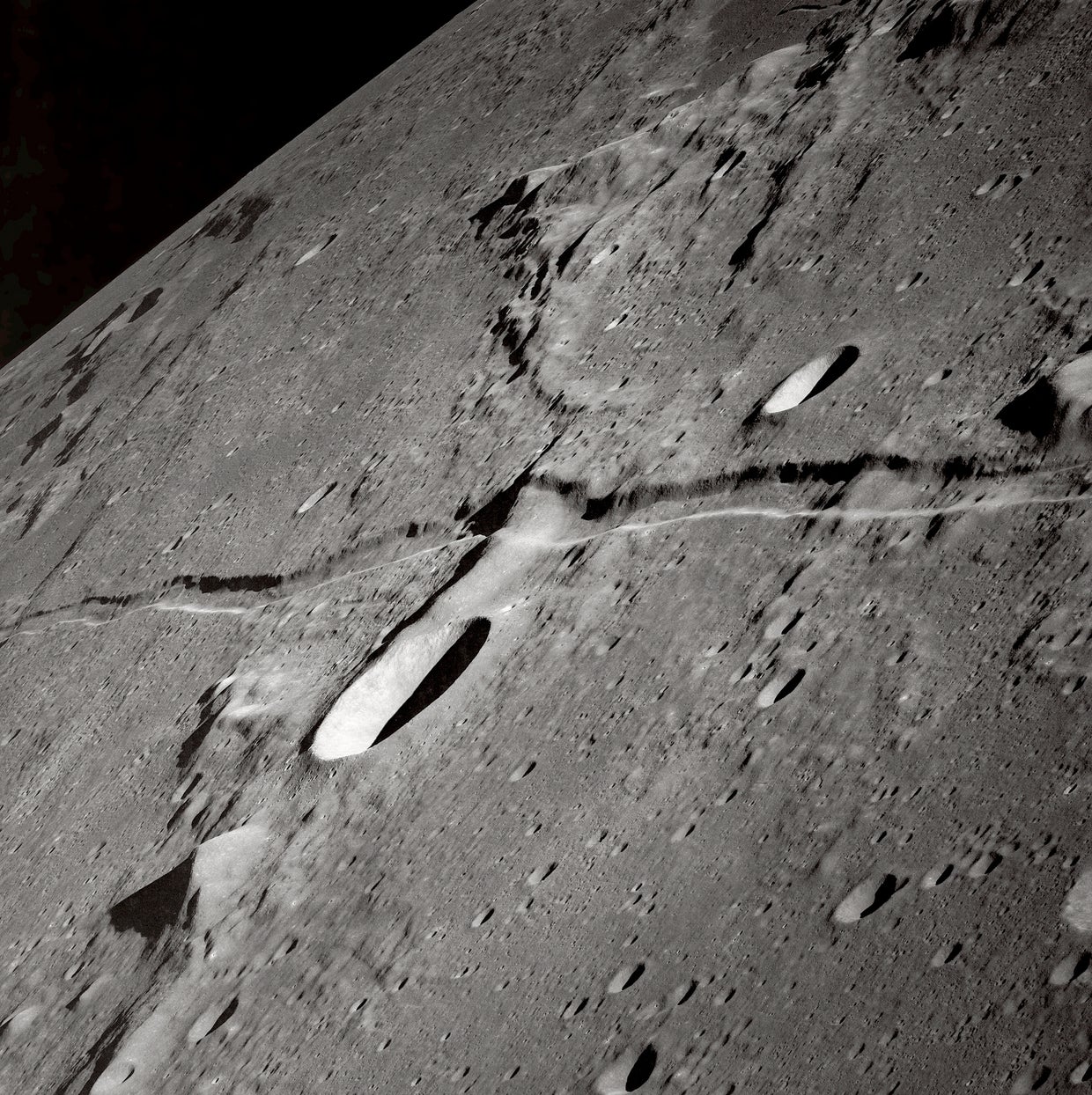 Views of space from Apollo