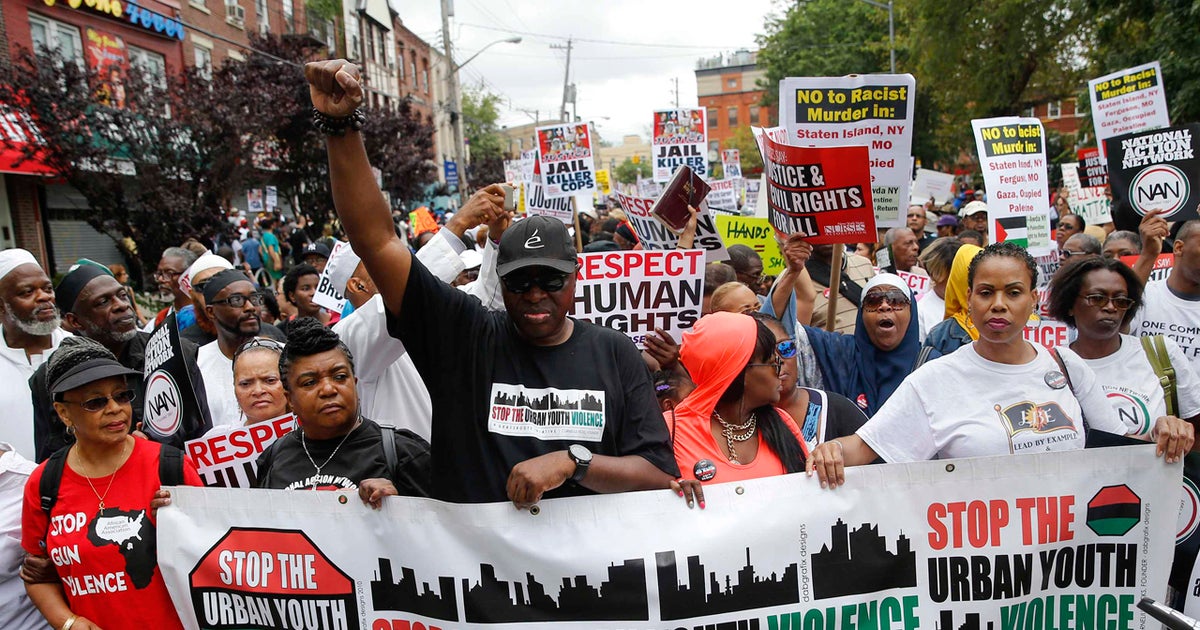 Eric Garner rally led by Al Sharpton in New York turns out thousands ...